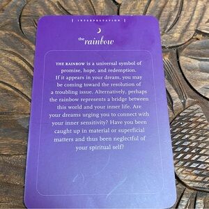 Games | The Dream Deck 5 Cards To Interpret Inspire Your Dreams By ...